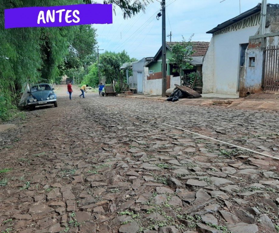 Fotos PAVIMENTAÇÃO EM PAVER - RUA ELOY DE MELLO GUIDES Prefeitura ...